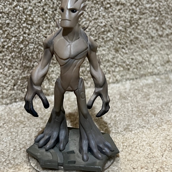 Disney | Toys | Disney Gray And Black Action Figure | Poshmark